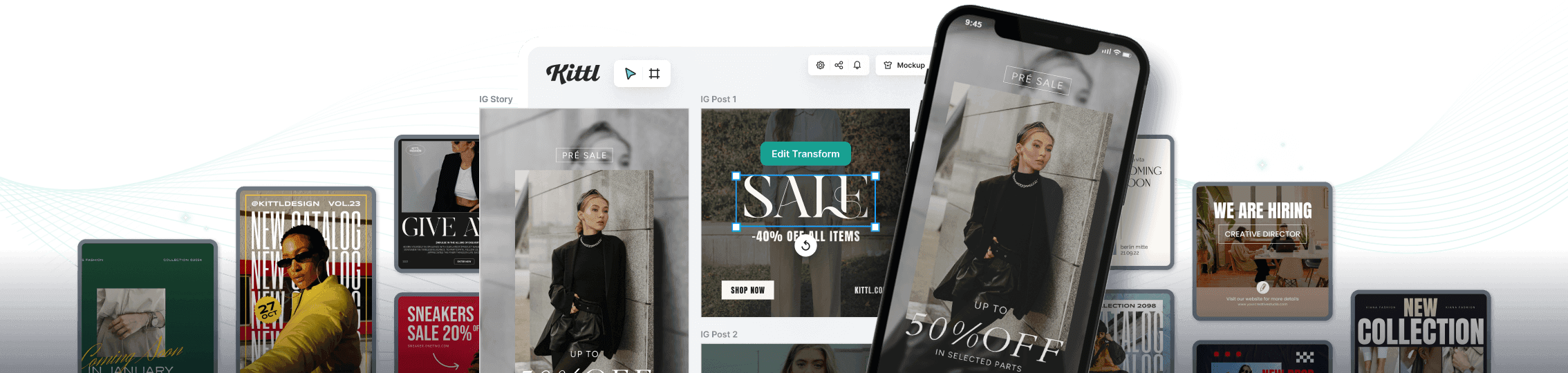 Free Ad Maker For Social Media - Create an Advertisement | Kittl