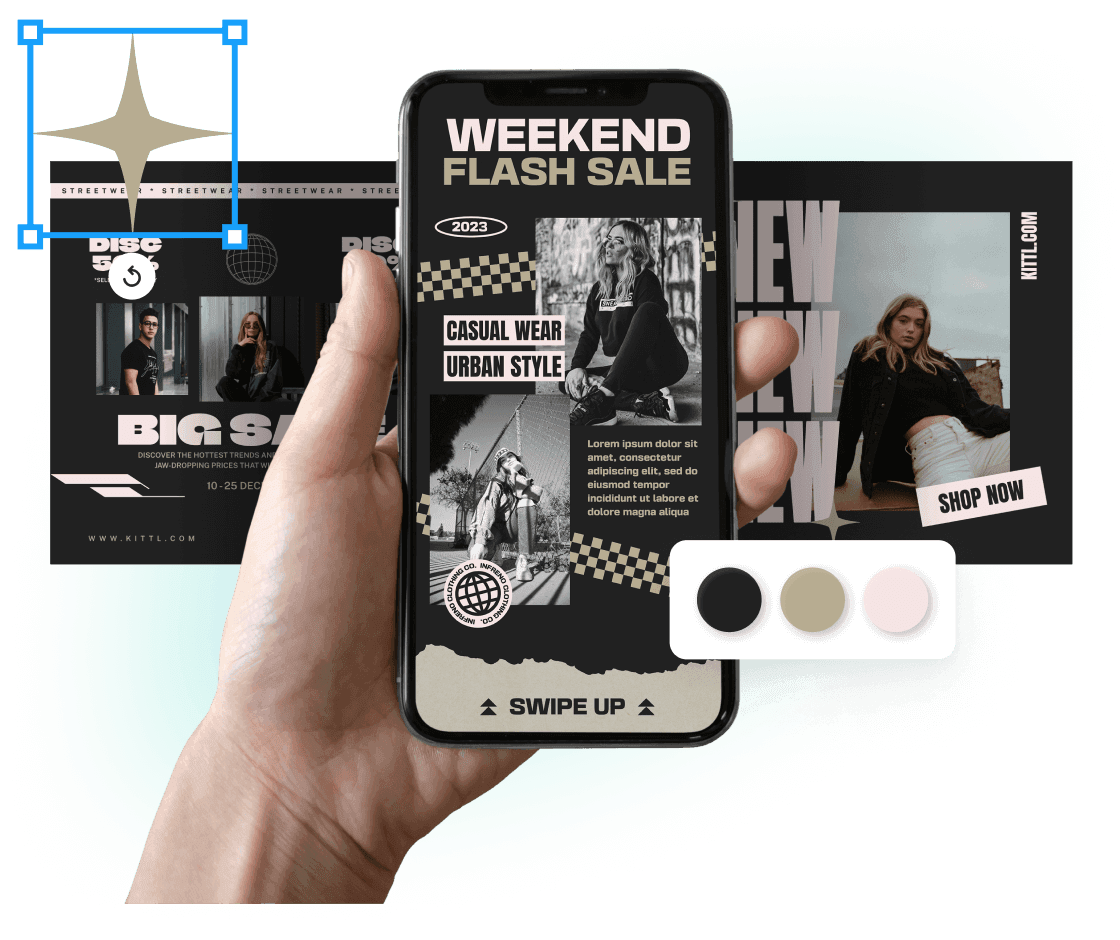 Free Ad Maker For Social Media - Create an Advertisement | Kittl