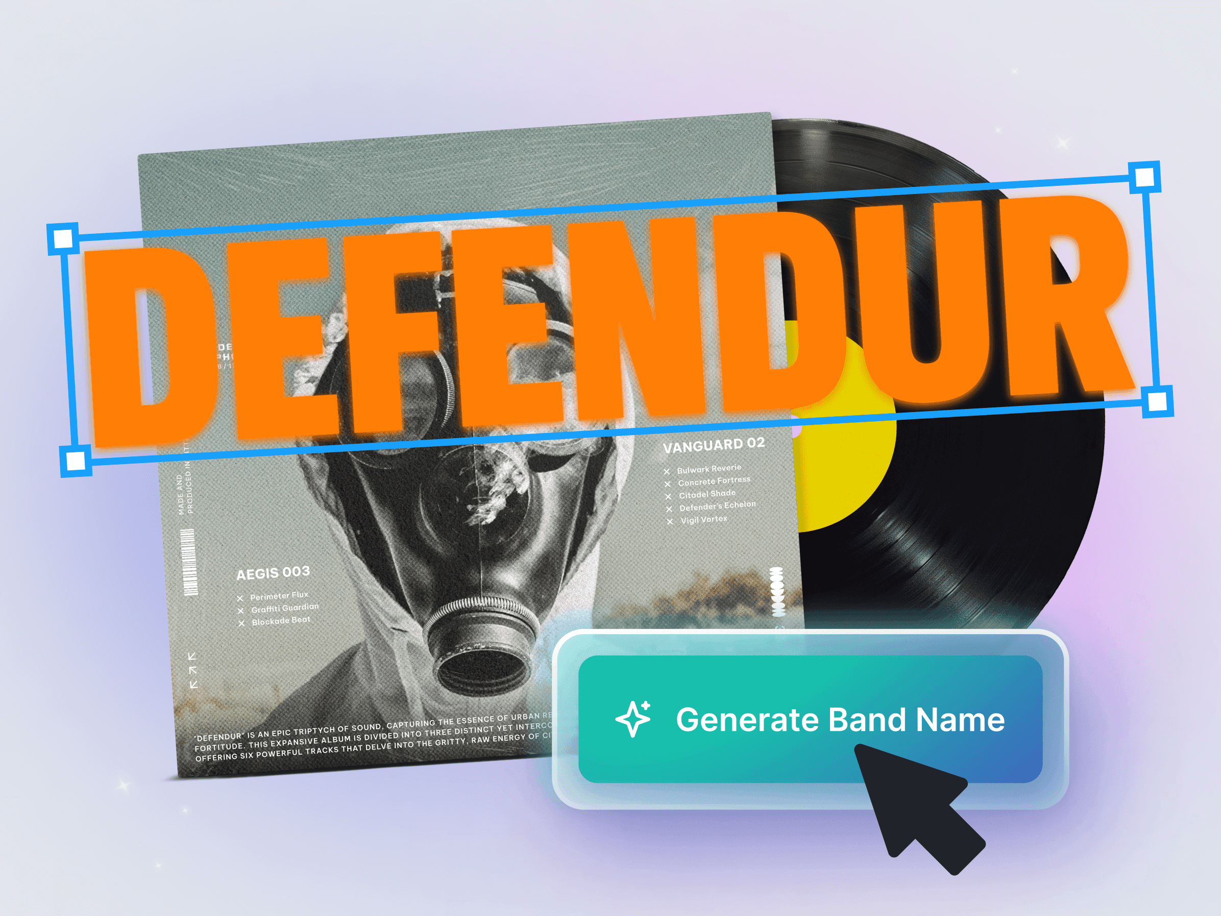 Free AI Band Name Generator | Kittl
