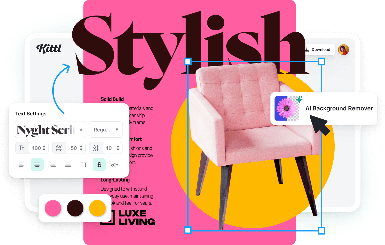 Free Online Brochure Maker - Create a Brochure | Kittl