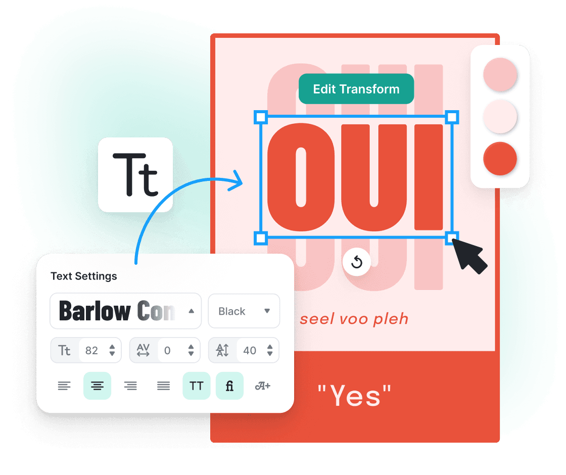 Free Online Flashcard Maker - Create Printable Flashcards | Kittl