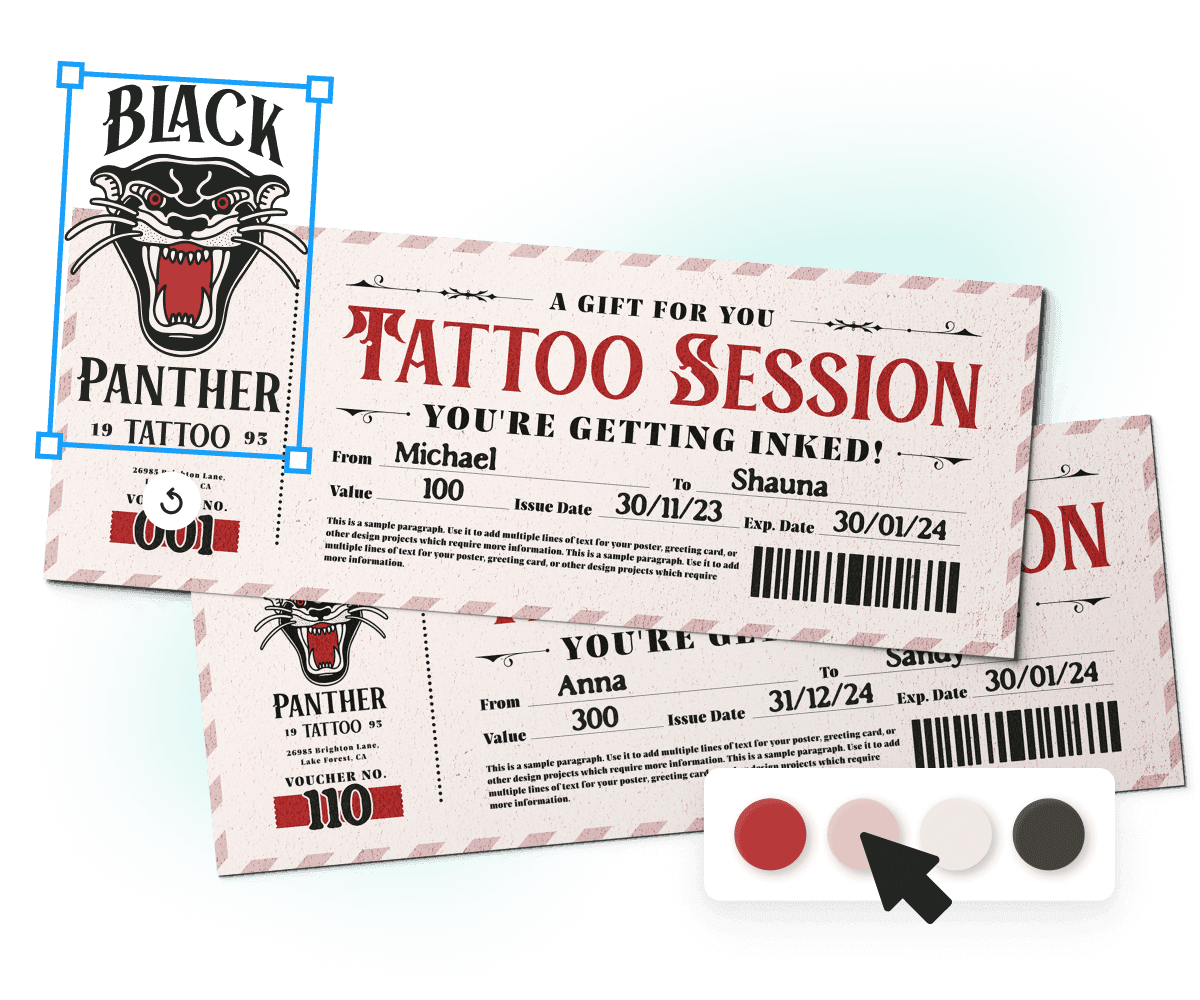 Free Online Gift Certificate Maker | Kittl