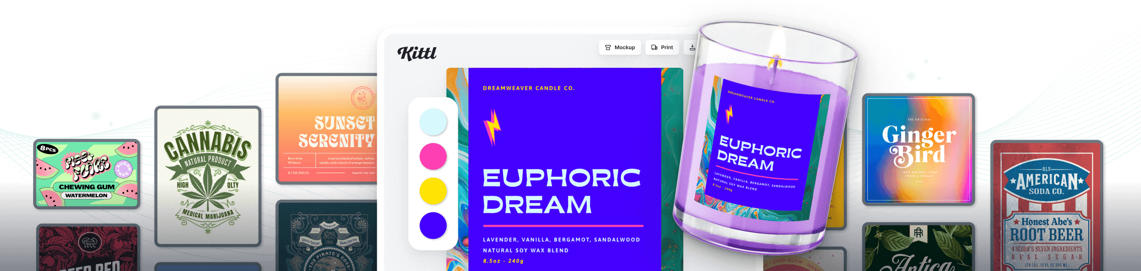 Free Online Label Maker - Create Custom Labels | Kittl