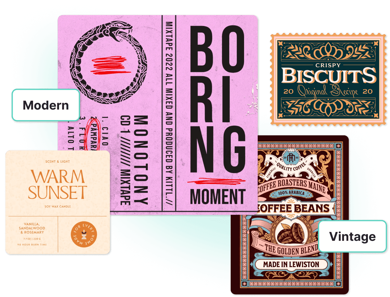 Free Online Label Maker - Create Custom Labels | Kittl