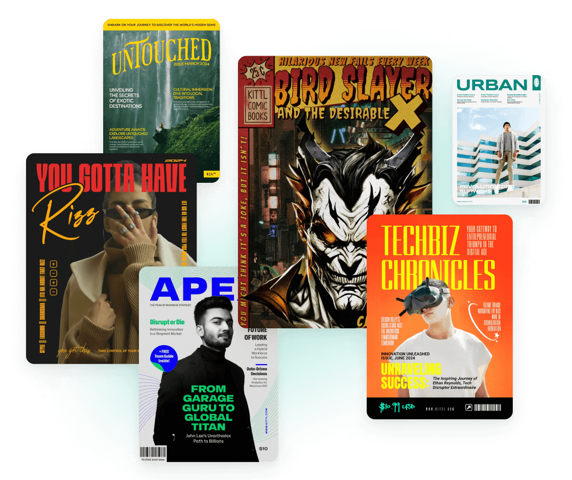 Free Magazine Cover Maker: Design Custom Covers