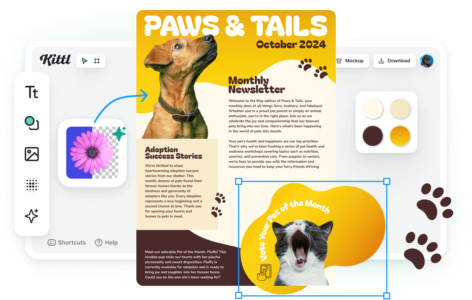 Free Newsletter Maker - Create Custom Newsletters Online | Kittl