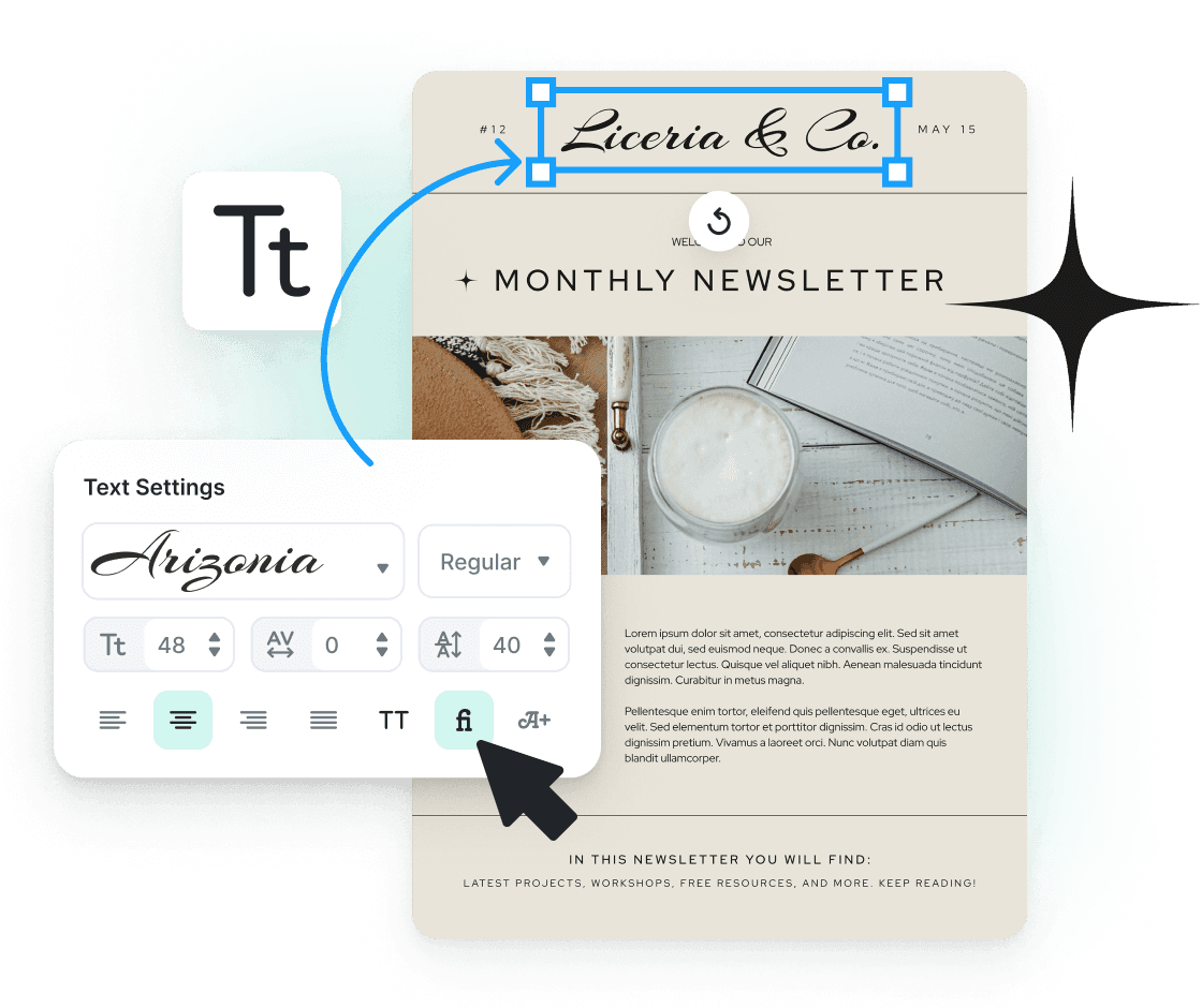 Free Newsletter Maker - Create Custom Newsletters Online | Kittl