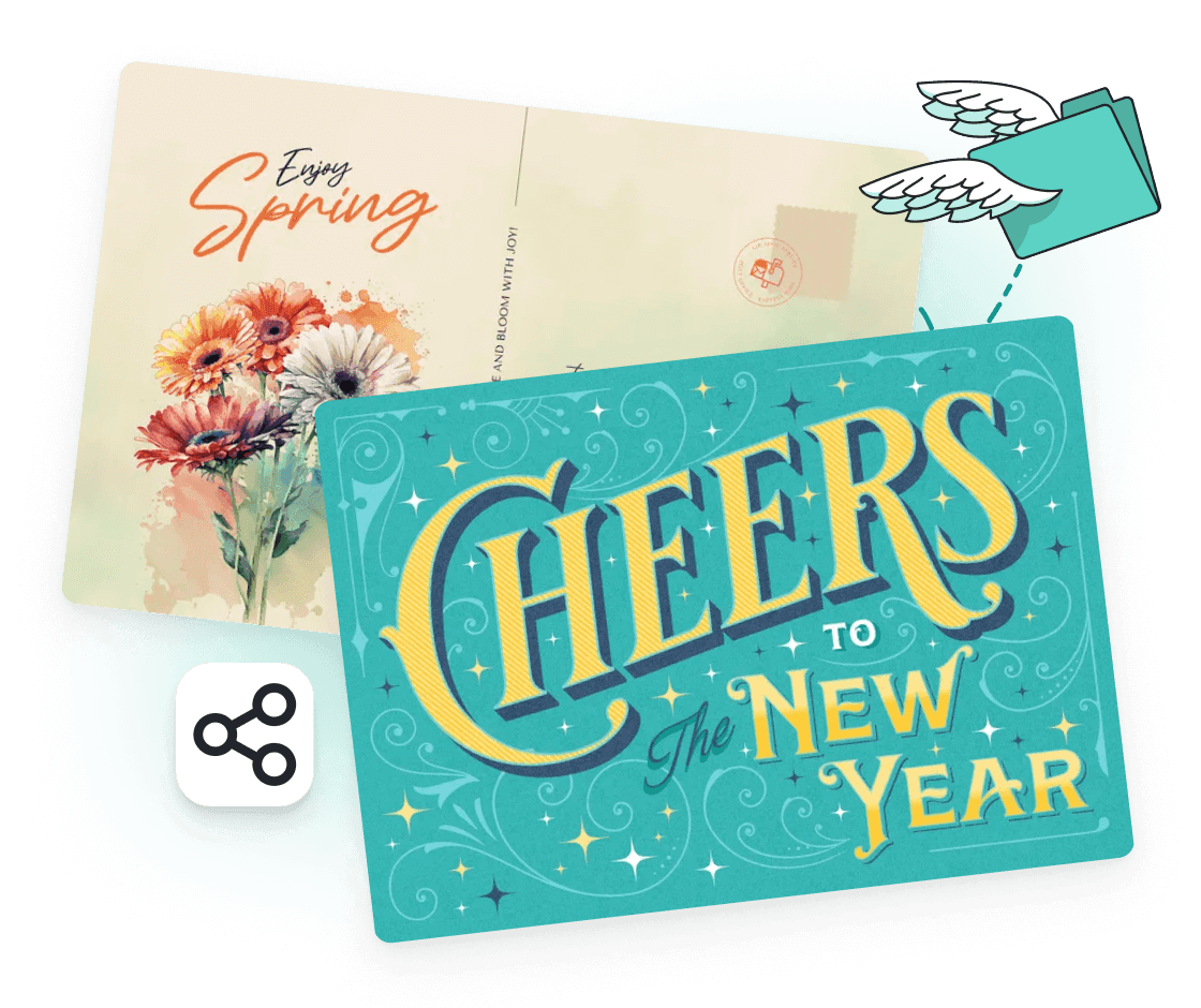 Free Online Postcard Maker - Create Postcard Designs | Kittl