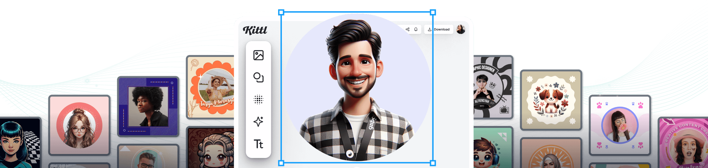 Free Online Profile Picture Maker - Profile Picture Creator | Kittl