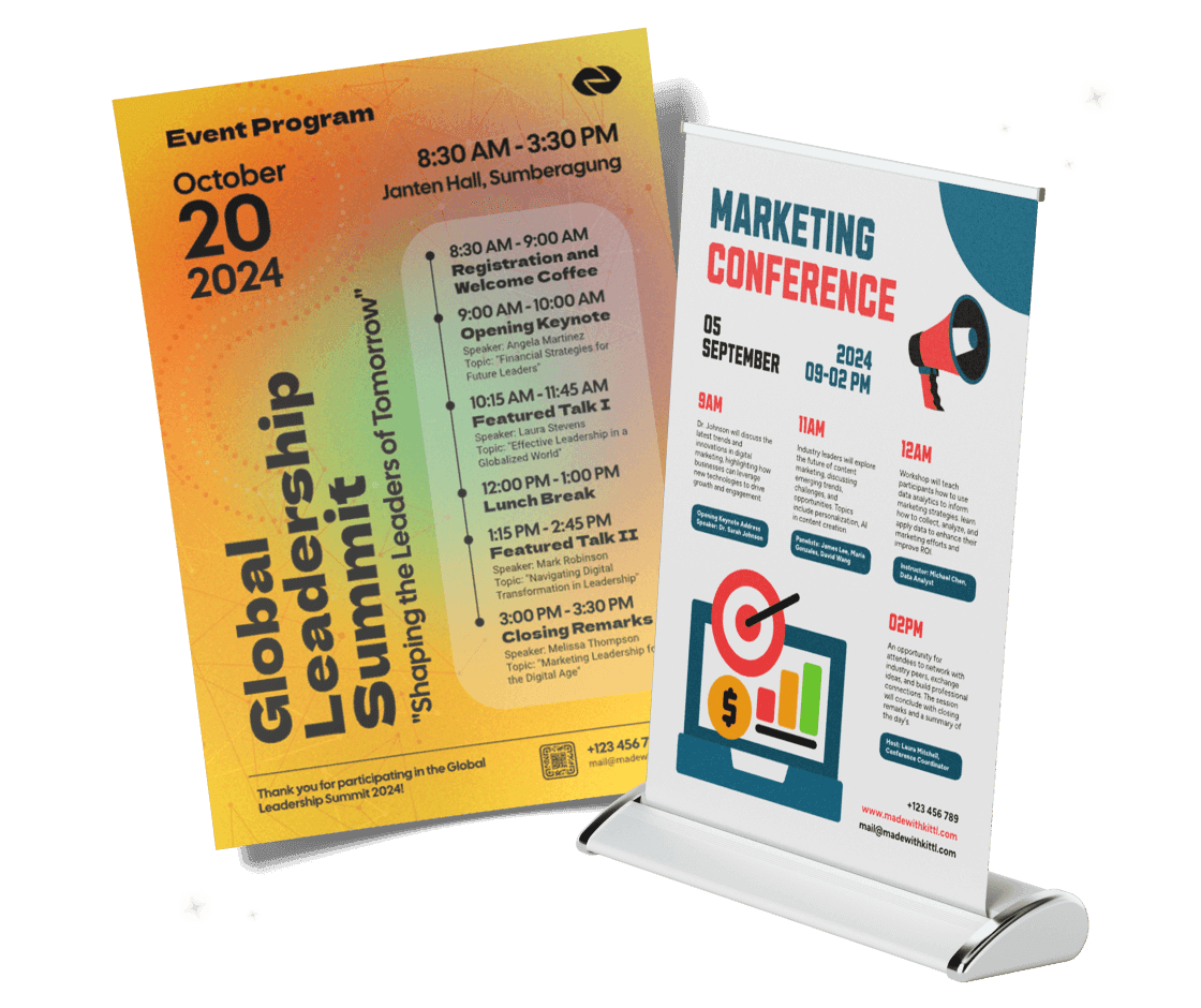 Free Program Maker - Design Personalized Program Online | Kittl