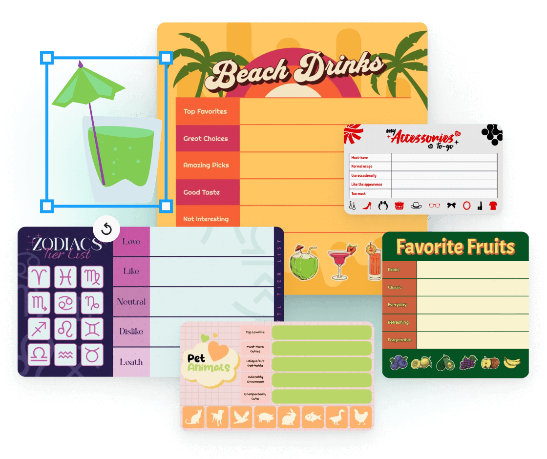 Free Tier List Maker: Create Custom Tier Lists Online