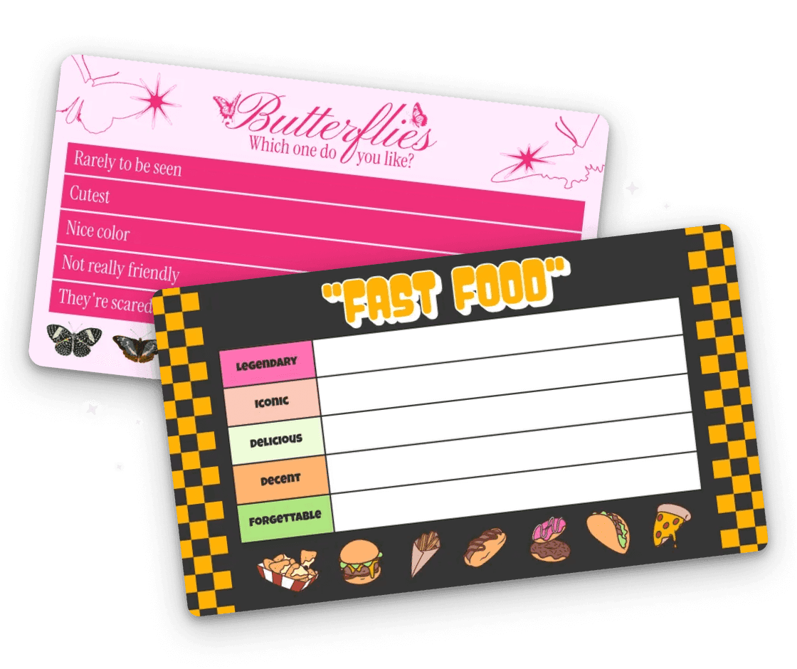 Free Tier List Maker: Create Custom Tier Lists Online