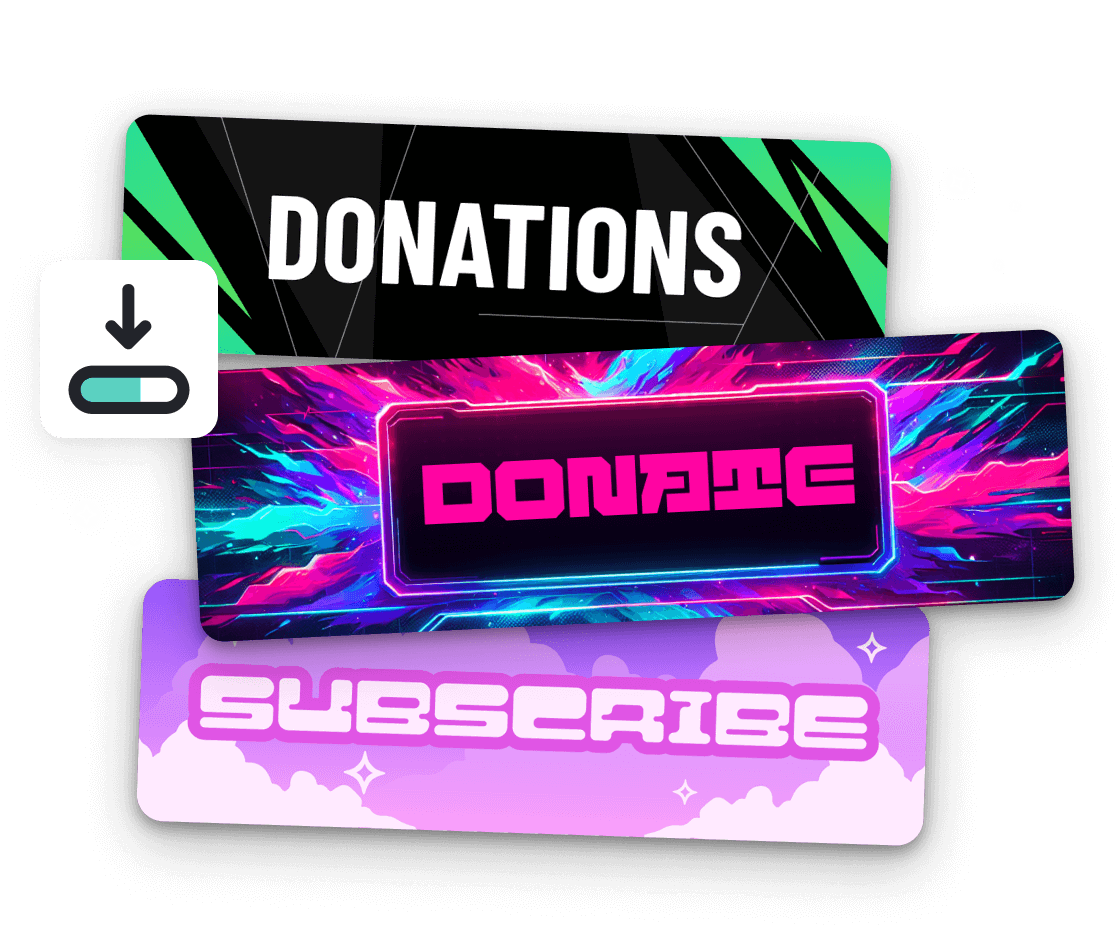 Free Online Twitch Panel Maker | Kittl