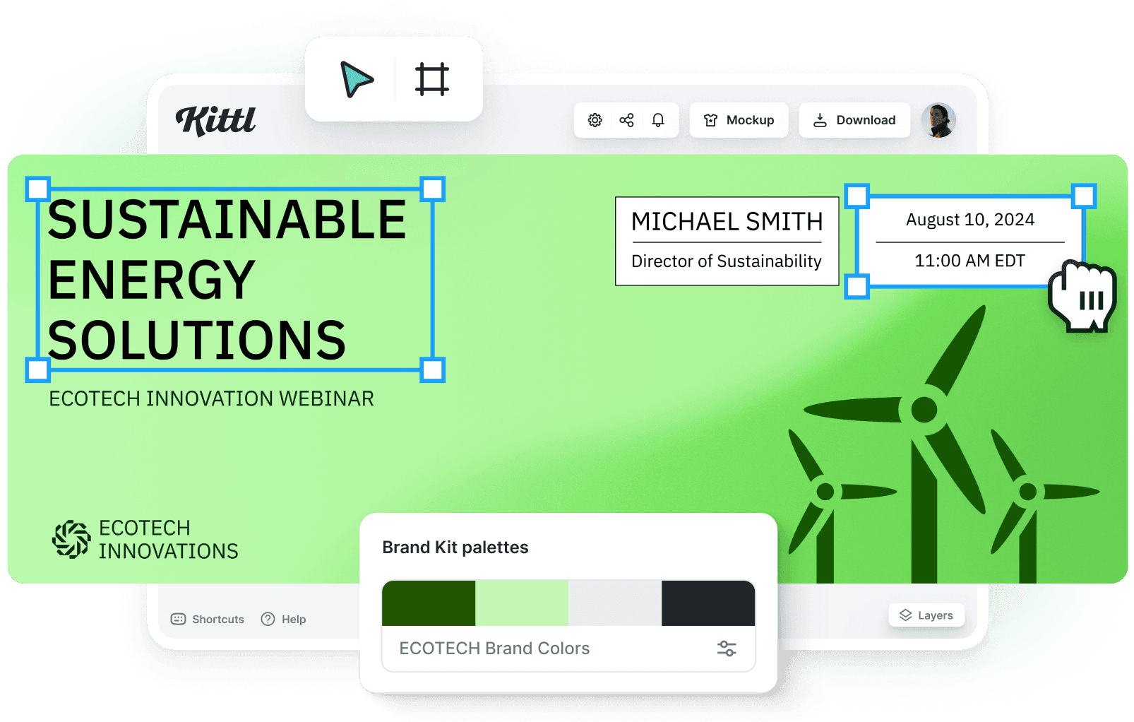 Free Custom Zoom Virtual Background | Kittl